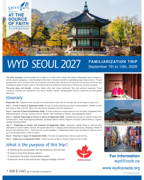 Home - WYD Canada